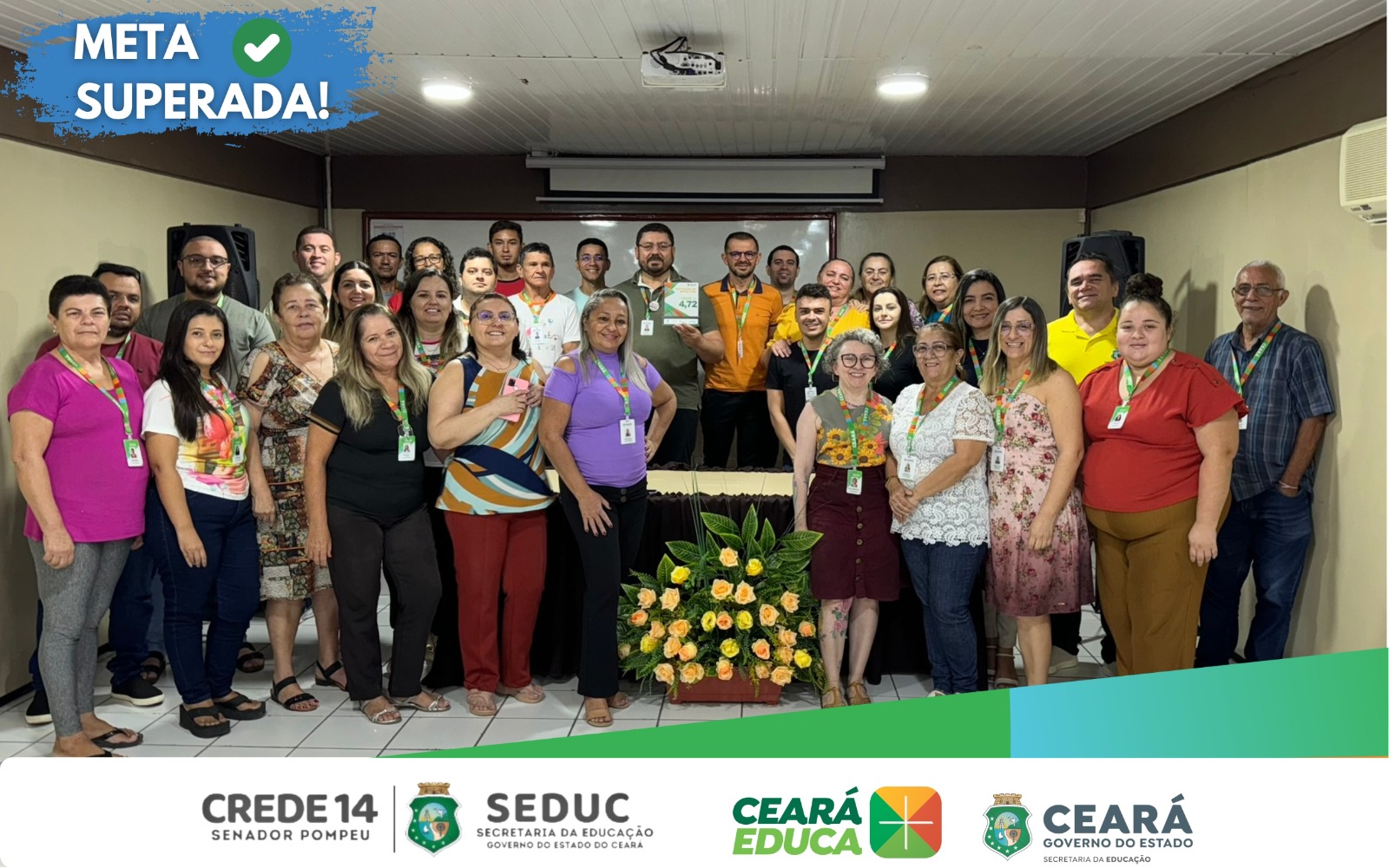 Crede 14 comemora bons resultados em relação ao IDE-Médio 2023 ...